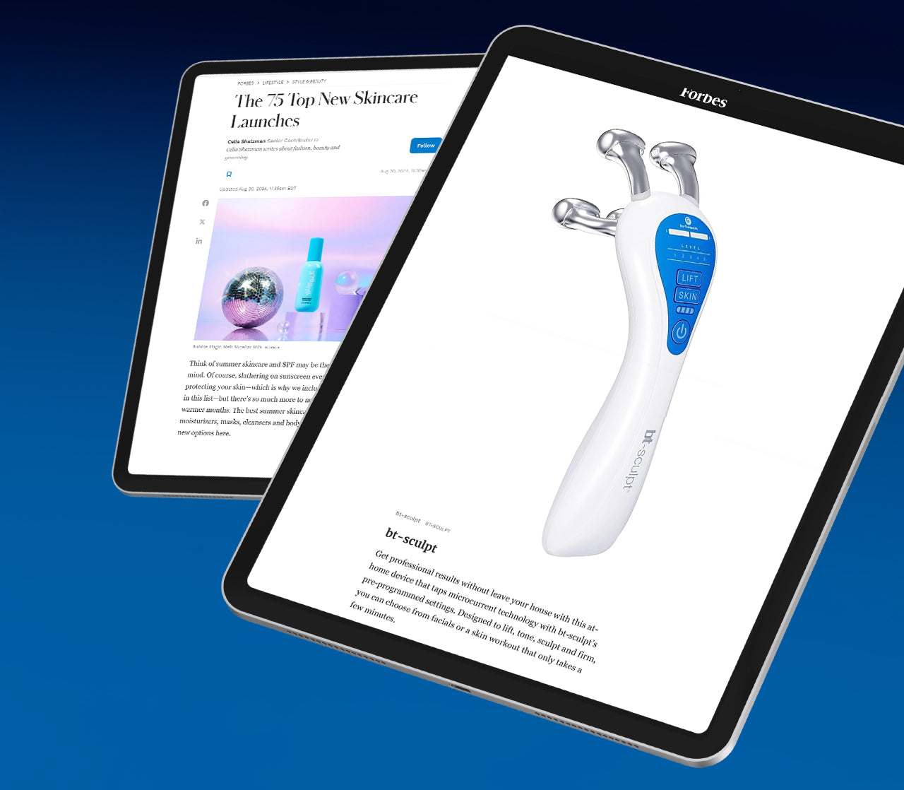 bt-sculpt named by Forbes "Top 75 Skin Care Launches" – Bio-Therapeutic